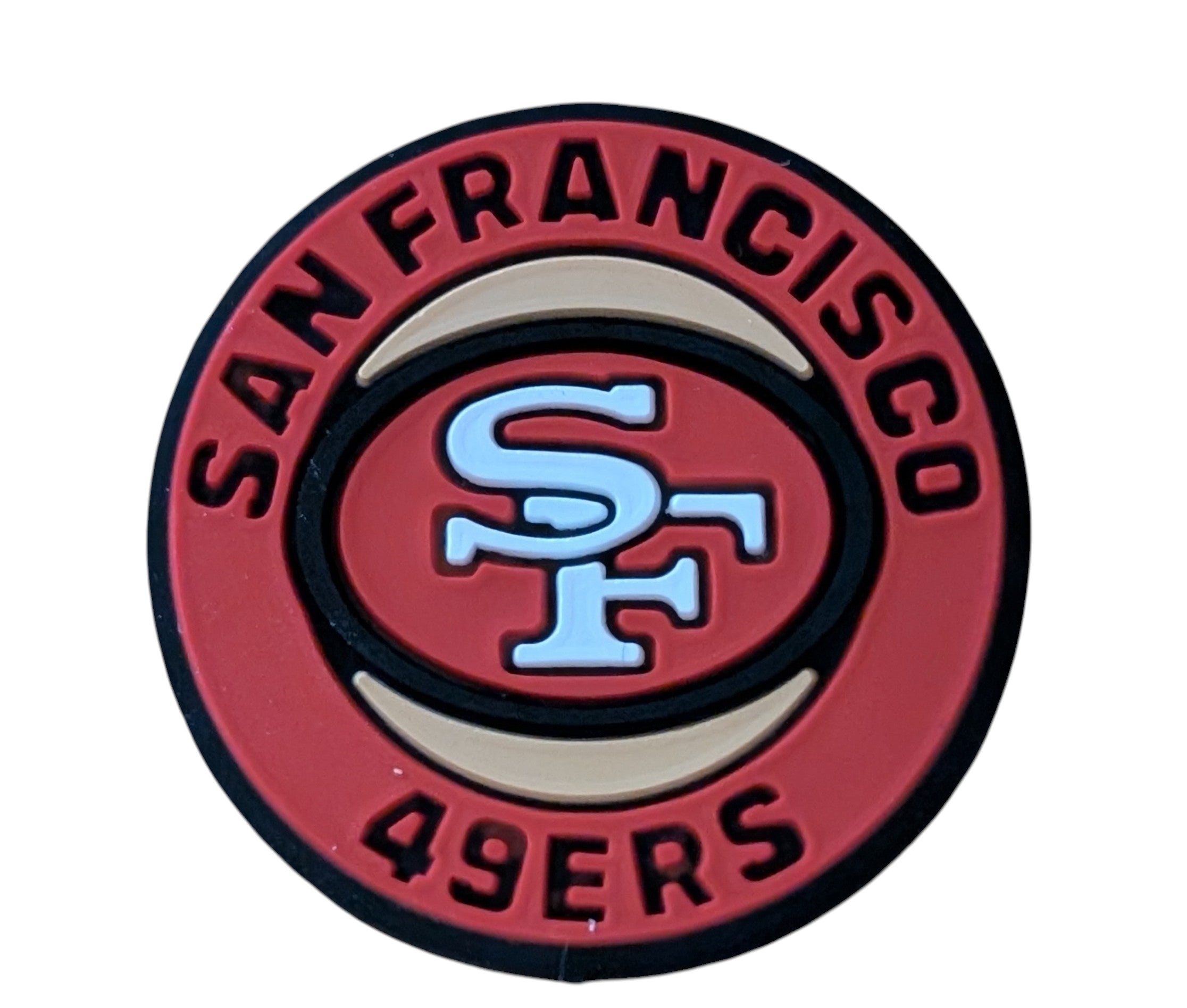 San Francisco 49ers – Lemonberries Focal Beads